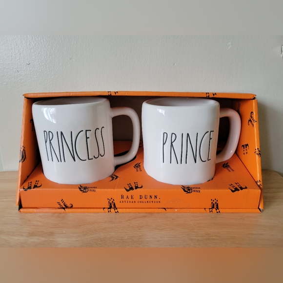 Rae Dunn | Dining | Princess Prince Mug Set | Poshmark